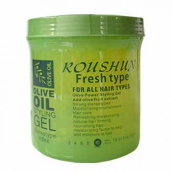 Private Label Roushun Natural Long-lasting Olive Powerful Styling Gel ...